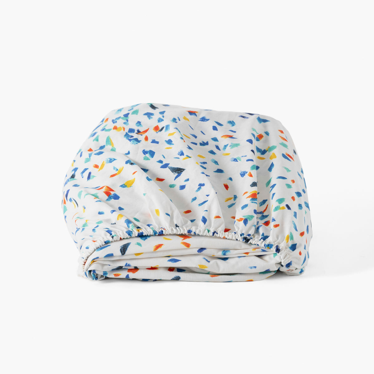 Tadam Organic Cotton Fitted Sheet - White | Carré Blanc Canada