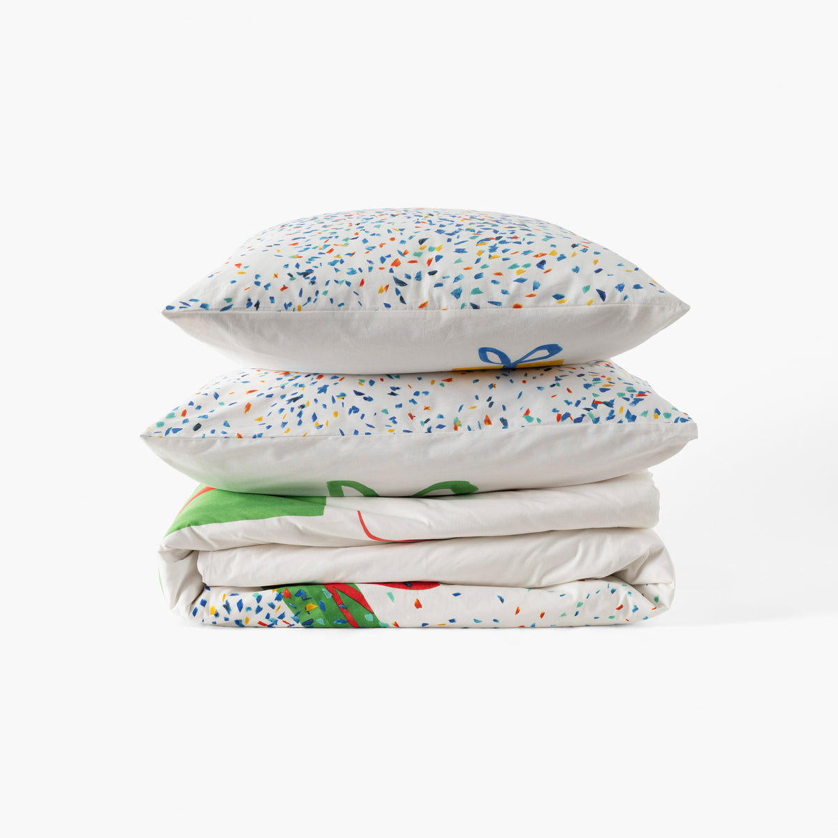 Tadam Organic Cotton Duvet Cover - White | Carré Blanc Canada